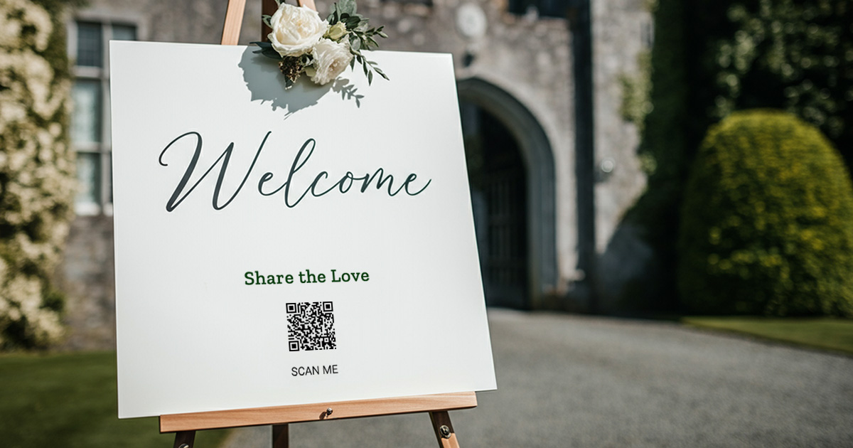 Best locations to place Wedding QR Codes